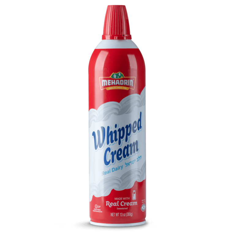 Whipped Cream Can 13 Oz Mehadrin Dairy